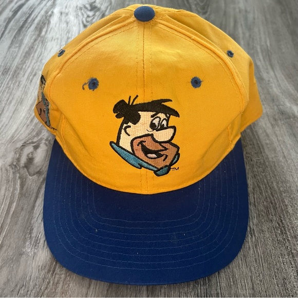American Needle | Accessories | Vintage Fred Flintstone Snapback Hat ...